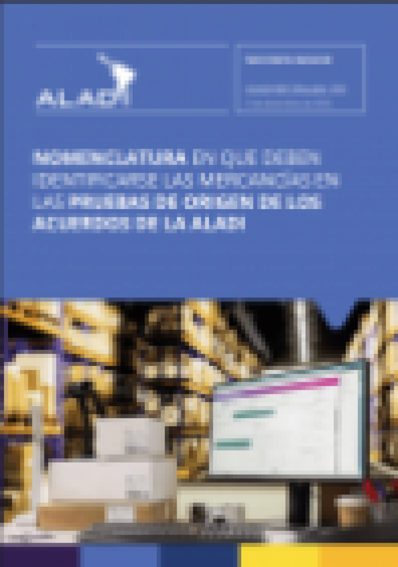 Nomenclatura en que deben identificarse las mercancías en las Pruebas ...